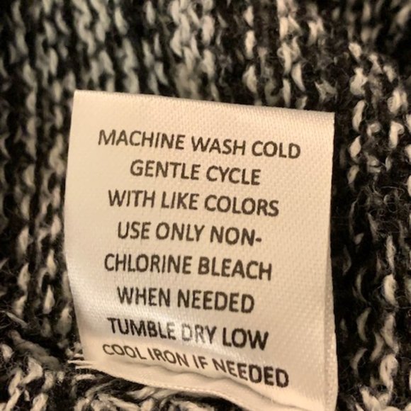 jason maxwell | Sweaters | Jason Maxwell Womens Variegated Gray Pockets ...